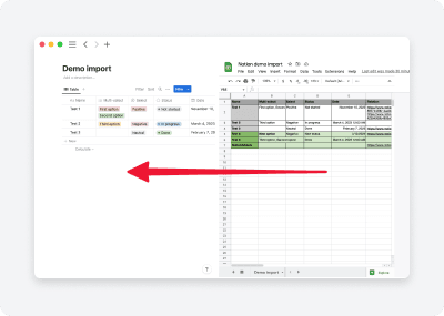 How to Import a CSV file to Notion